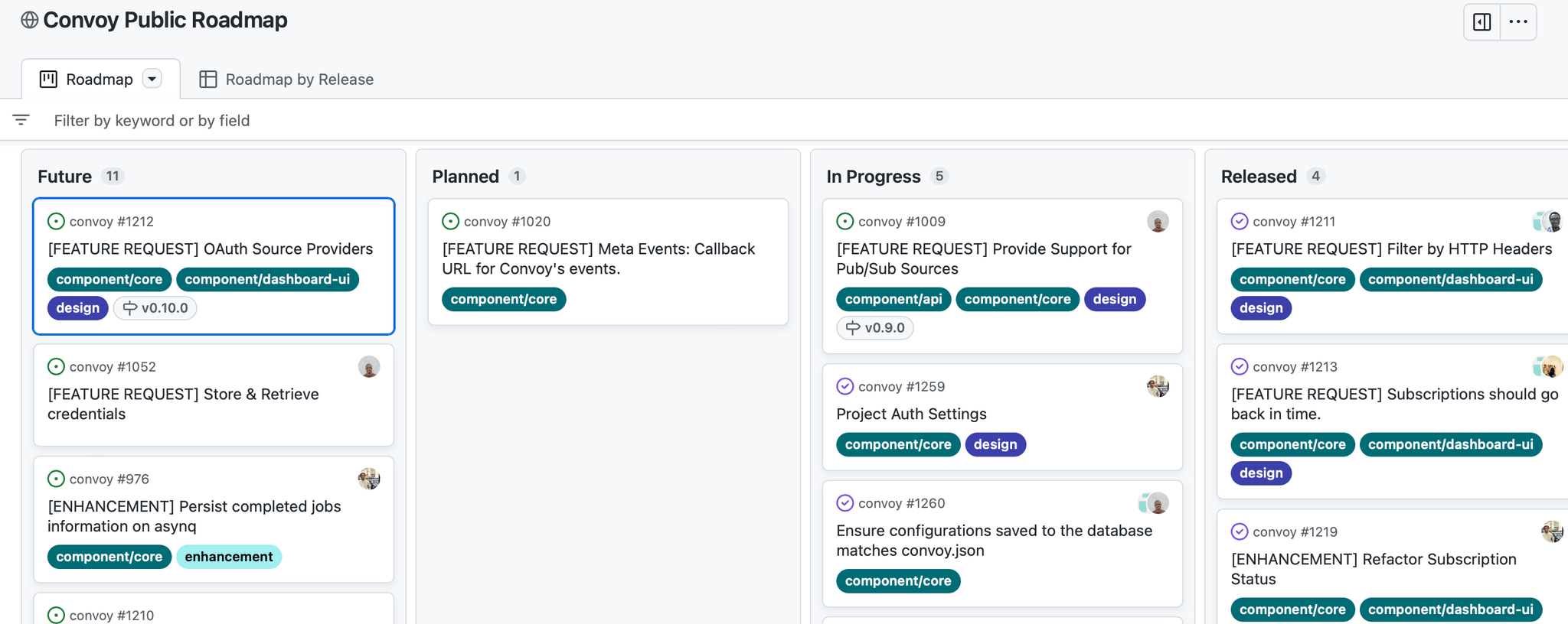 Making Convoy Webhooks Gateway Roadmap Public | The Webhooks Blog