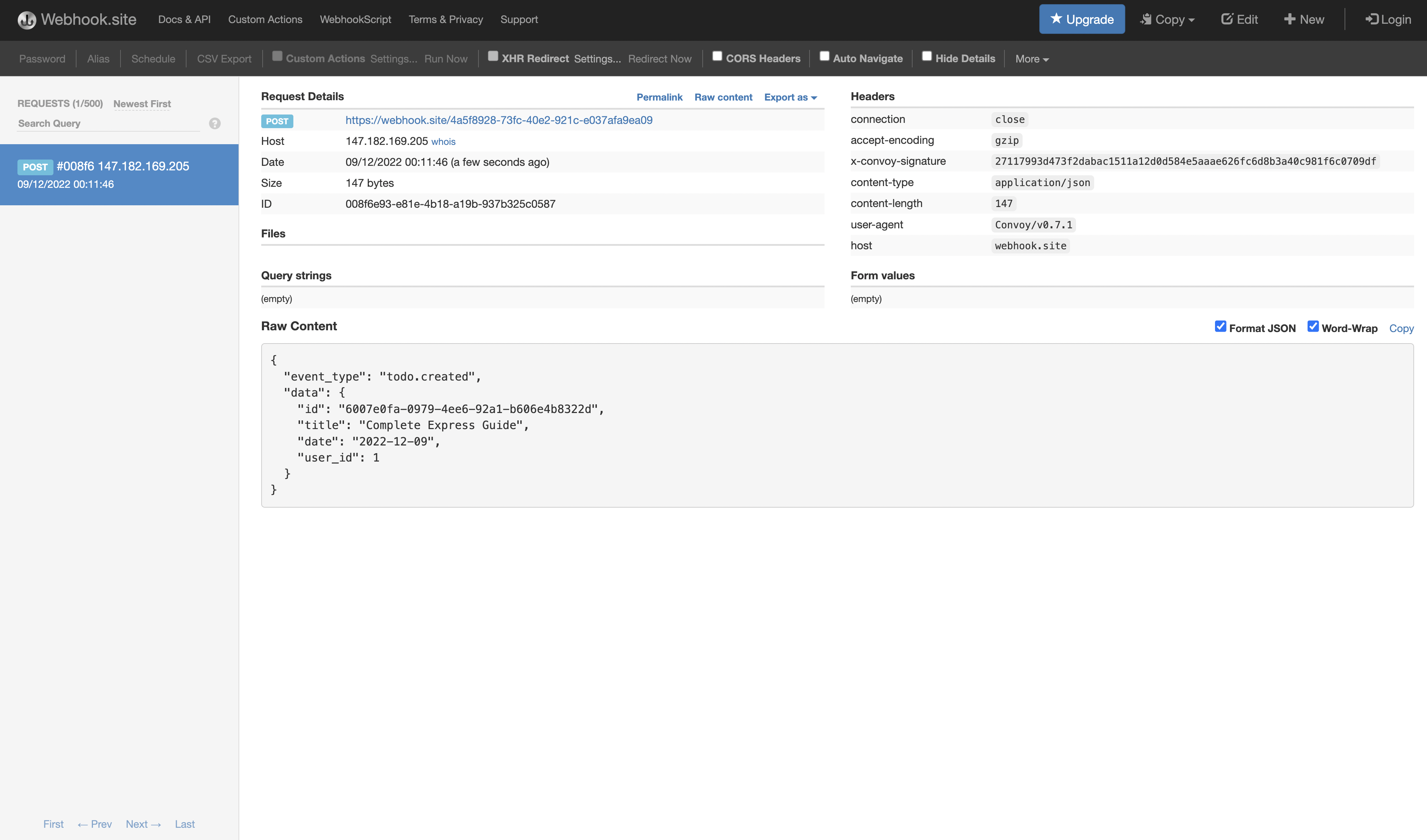 Sending Webhooks With Expressjs The Webhooks Blog